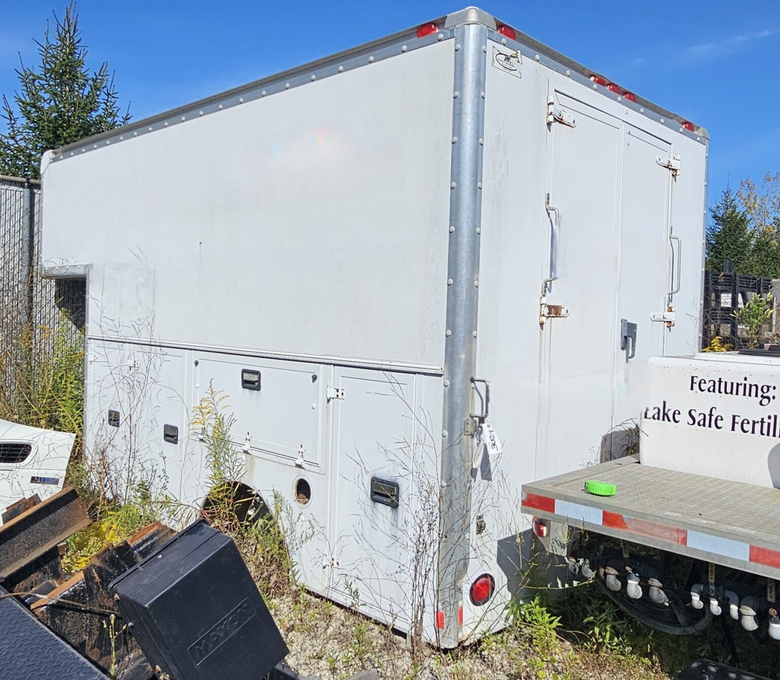 11' x 94" x 80" Tall Van Body with 3' Attic - STE Truck